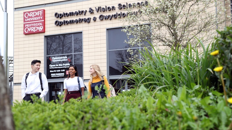 Optometry - Study - Cardiff University