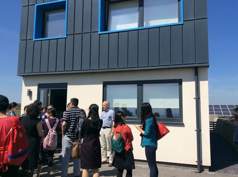 Sustainable Technology at the SOLCER House - News - Cardiff University