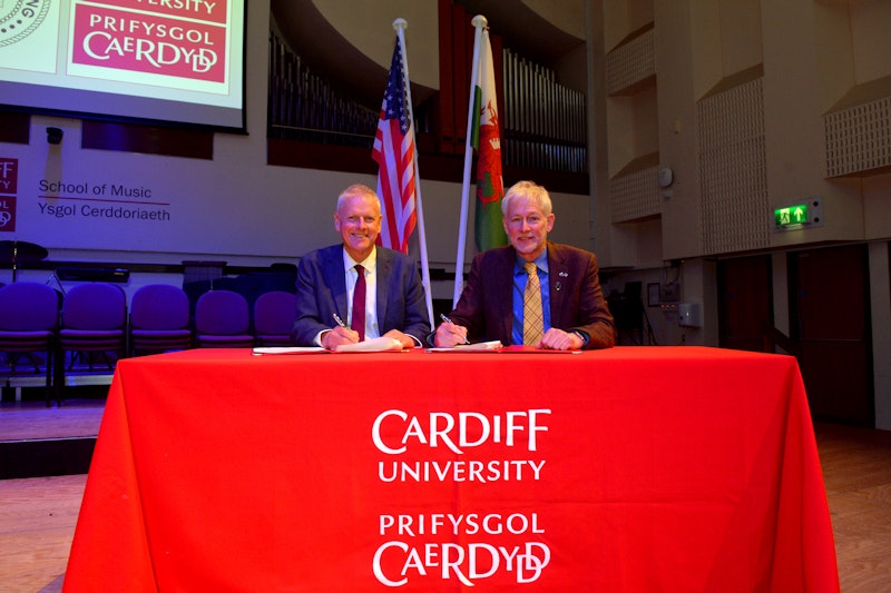 First strategic partnership with US university - News - Cardiff University