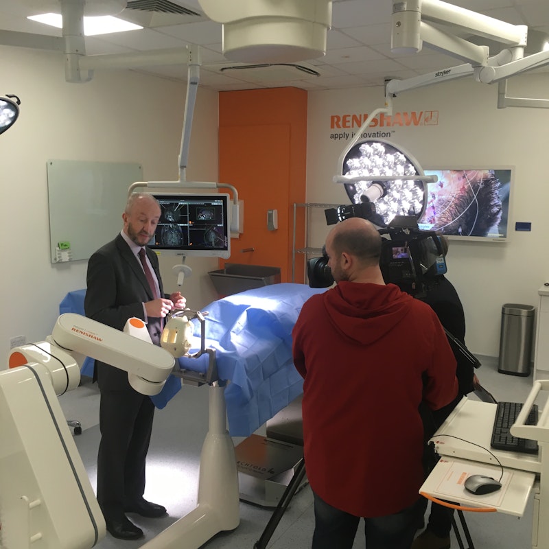 First robotic 'neuromate' in Wales aids epilepsy surgery - News ...