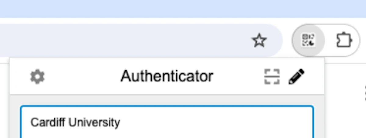Setting up the web browser extension on Google Chrome - Cardiff University