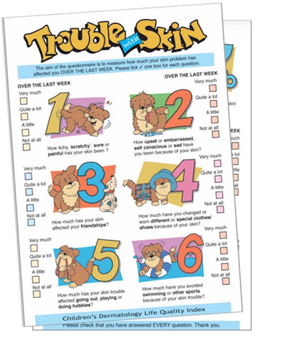 Children’s Dermatology Life Quality Index - School of Medicine ...