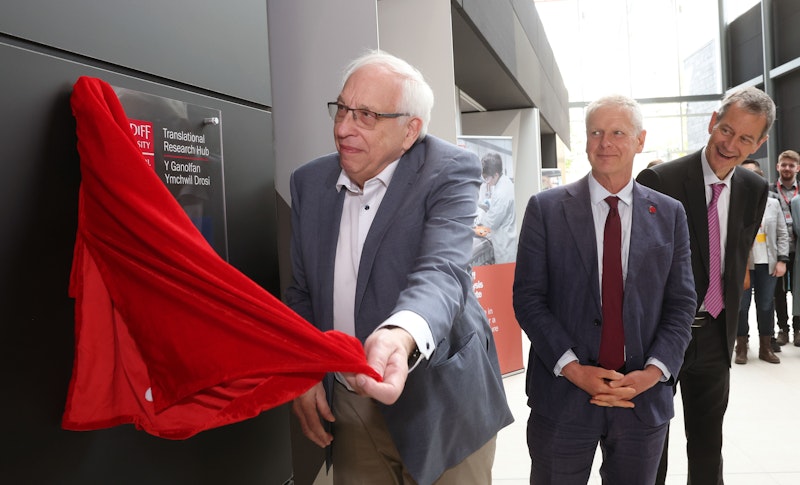 Nobel winner launches hub for industry excellence - News - Cardiff ...