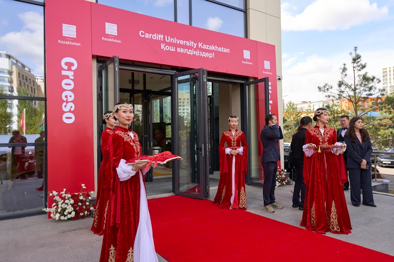 Cardiff University Kazakhstan officially opened - News - Cardiff University