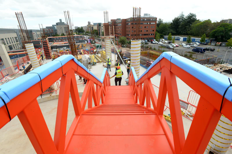 Feature staircase installed at Cardiff Innovation Campus - News ...